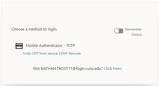 Remote Work - CUNY MFA Users Guide for Remote Access - CUNY Service Portal
