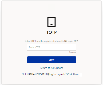 CUNY Login - Setting Up CUNY Login MFA and Responding to MFA Requests ...